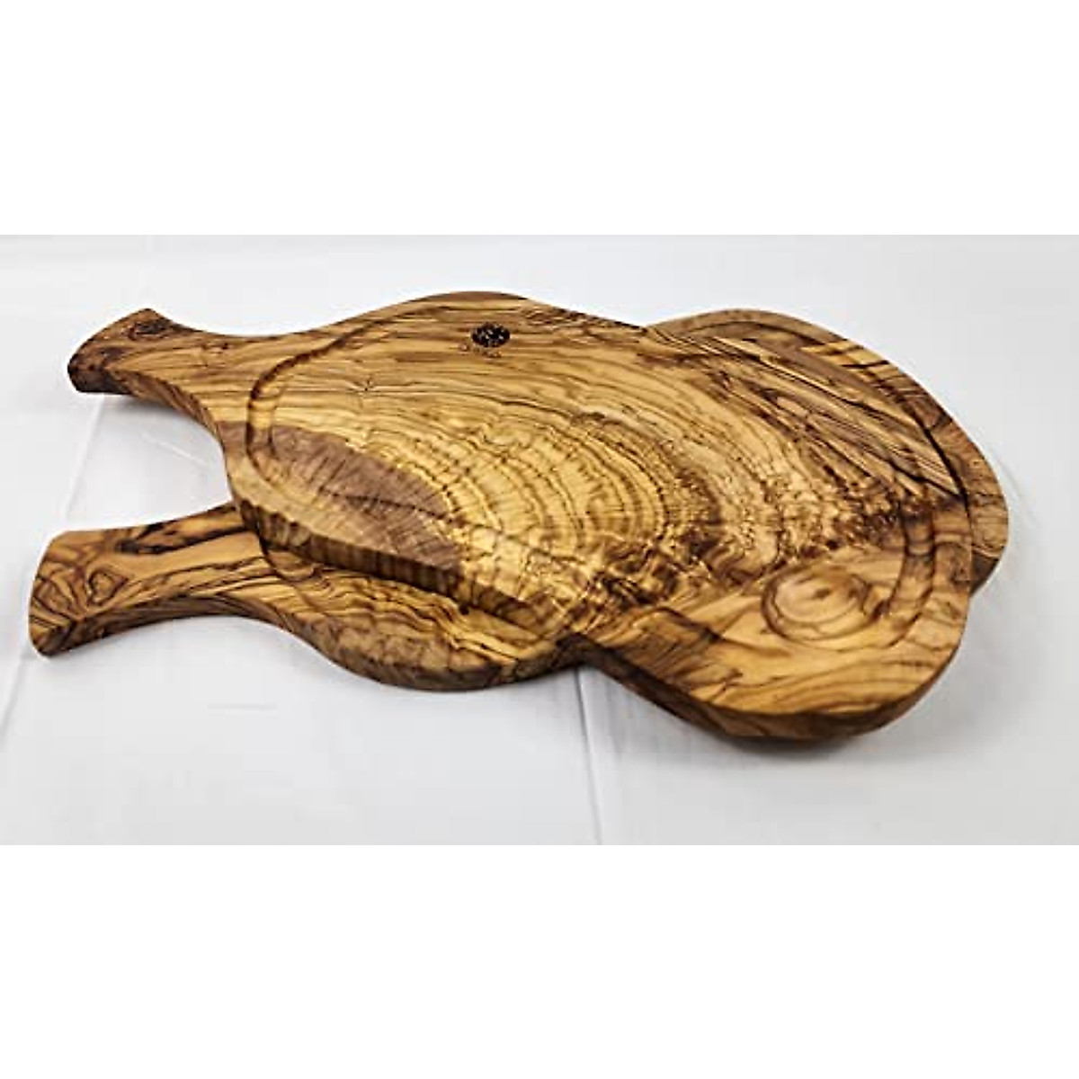OLIVIKO Large Handmade Cutting Board with Handel Approx (19-20 inch x 8-9inch)