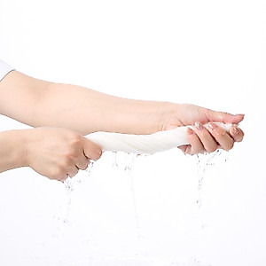 CottCare Baby Muslin Washcloths,Natural Purified Muslin Cotton Baby Wipes 6 Layer Absorbent Soft Newborn Baby Face Towel for Sensitive Skin,Baby Registry as Shower 5 Pack 10x10 inches