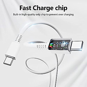 Super Fast Charger,Samsung 25W Type C Fast Charger with 5FT USB C to C Charger Cable for Samsung Galaxy S23 Ultra/ S23/ S23 Plus/ S22/ S22 Ultra/S22 Plus /S21/A14/Note 10 20 Ultra