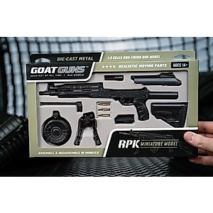 GoatGuns RPK Model | 1:3 Scale Miniature Diecast Metal Self Build Kit