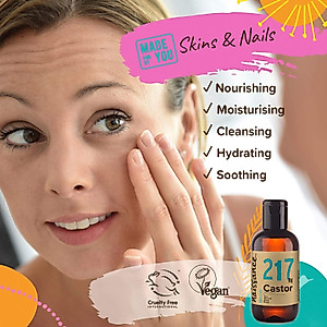 naissance Cold Pressed Castor Oil 4 fl oz - For Hair, Beard, Eyelashes, Eyebrows, Nails and Skin - Pure & Natural, Virgin, Unrefined, Vegan, Hexane-Free, Non GMO, Cruelty Free