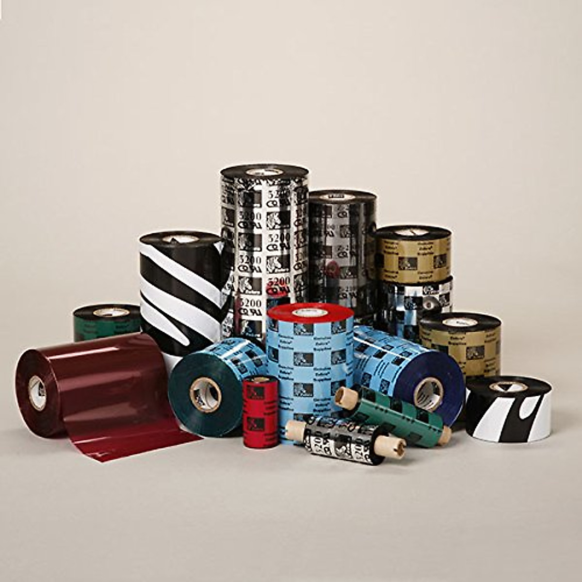 Zebra Technologies 05586GS11007 5586 Wax/Resin Ribbon, 4.3" W x 244' L, 0.5" Core (Pack of 12)