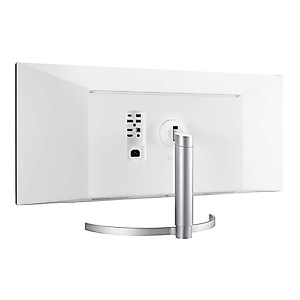 LG 34BK95U-W UltraFine 34" 21:9 5K 2K (5120 x 2160) Nano IPS LED UltraWide Monitor, 600 cd/m² HDR, Thunderbolt 3 / USB Type-C Inputs Black