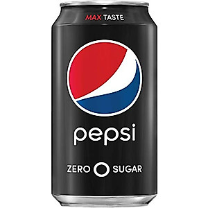 Pepsi Zero Sugar, 12 Fl Oz Cans (Pack of 18, Total of 216 Fl Oz)