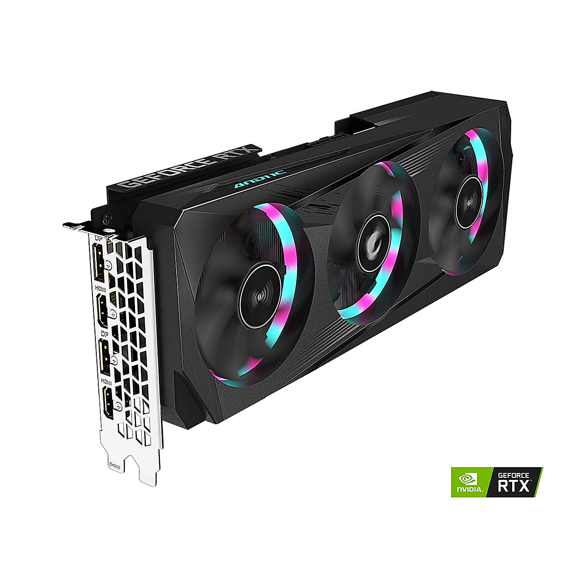 GIGABYTE AORUS GeForce RTX 3060 Elite 12G (REV2.0) Graphics Card, 3X WINDFORCE Fans, 12GB 192-bit GDDR6, GV-N3060AORUS E-12GD Video Card