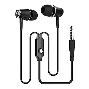 Compatible with Kindle Fire Earbuds, Fire HD 8 HD 10 Plus, Samsung LG, Fire 7 Tablet, Fire HD 8 HD 10, in Ear Headset Kindle Fire Accessories Smart Android Cell Phones Wired Earbuds 3.5mm Audio Plug