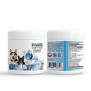 Bullyade Natural Dog Supplement with 18 Vitamins & Minerals. Mixes with Water or Food. (Beef)