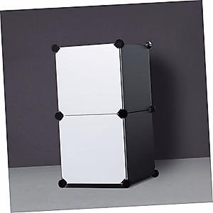 OSALADI Wire Grid Cube Connectors Wire Connector Organizer 8 Cube Storage Organizer 30 Pcs Universal Combination Cabinet Card Pp Resin Steel Wire Supplies Wire Shelf Divider Connector