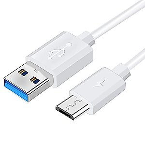 FEIYIU Replacement Charger Charging Cable Cord Compatible with for Bose SoundLink Color I, II, III/Mini 2 II/Revolve+ Plus Bluetooth Speaker, Bose Wireless Headphones (White-5FT)