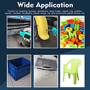 Aumotop New Version 100W Hot Stapler,Plastic Welding Machine Car Bumper Repair Kit Plastic Welder Pro Kit, Plastic Welding Machine Car Bumper Repair Kit Flat/Outside Corner/Inside Corner/Wave Staples