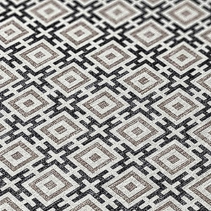 Dalyn Rugs Indoor/Outdoor Marlo MO1 Black Washable 8' x 10'