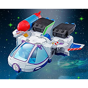 TAMASHII NATIONS Bandai Nations Buzz the Space Ranger Robo Chogattai "Toy Story", Multicolor, 9 inches