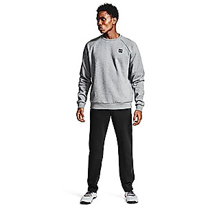 Under Armour Mens Rival Fleece Joggers , Black (001)/Onyx White , Medium