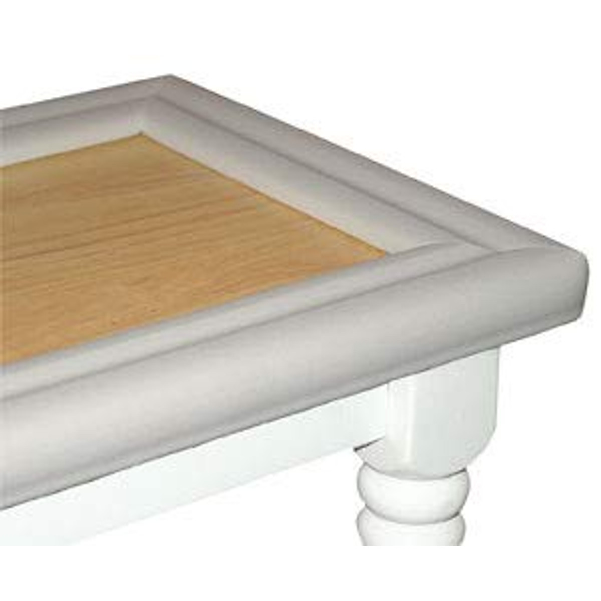 KidKusion Hearth Cushion | Made in USA | Taupe | 8.33 Ft of Padding | Child Safety, Edge and Corner Guard, Baby Proof Fireplace Bumper