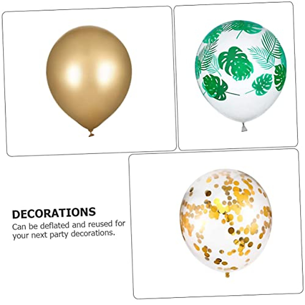 Abaodam 1 Set balloon suit happy birthday ballons green garland decor latex balloons birthday balloon platinum Balloon for Party emulsion Latex Balloon Kit banquet
