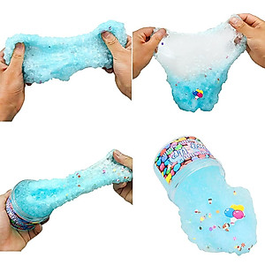 Kayswang Slime Kit Butter Slime Cloud Slime DIY Snow Rice Slime Butter Slime Kit for Girls Education Party Favor Gift and Birthday Fluffy Slime kit for Boys Slime Kits Soft (6 Colors
