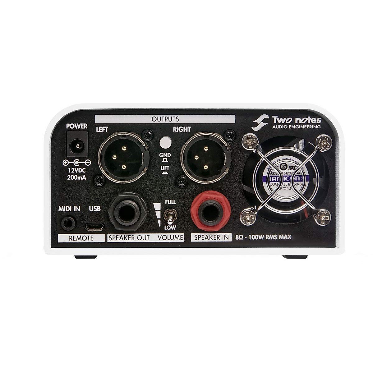 Two Notes Torpedo Captor X Reactive Loadbox DI and Attenuator - 8-ohm