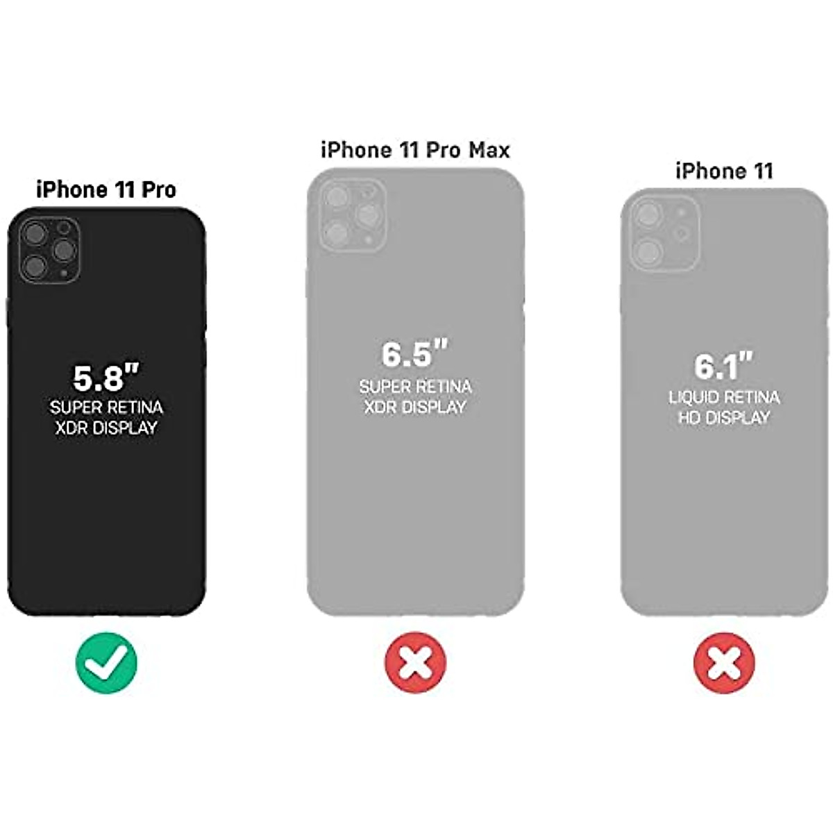 OtterBox Symmetry Series Case for iPhone 11 PRO (ONLY) Non-Retail Packaging - Lost My Marbles