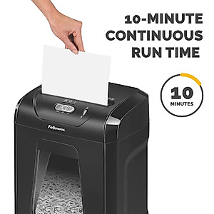 Fellowes 14C10 14-Sheet Cross-Cut Home Office Paper Shredder