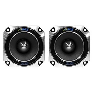 Pyle Pro 1 Inch 300 Watt Heavy Duty Titanium Super Car Tweeter (2 Pack) | PDBT28
