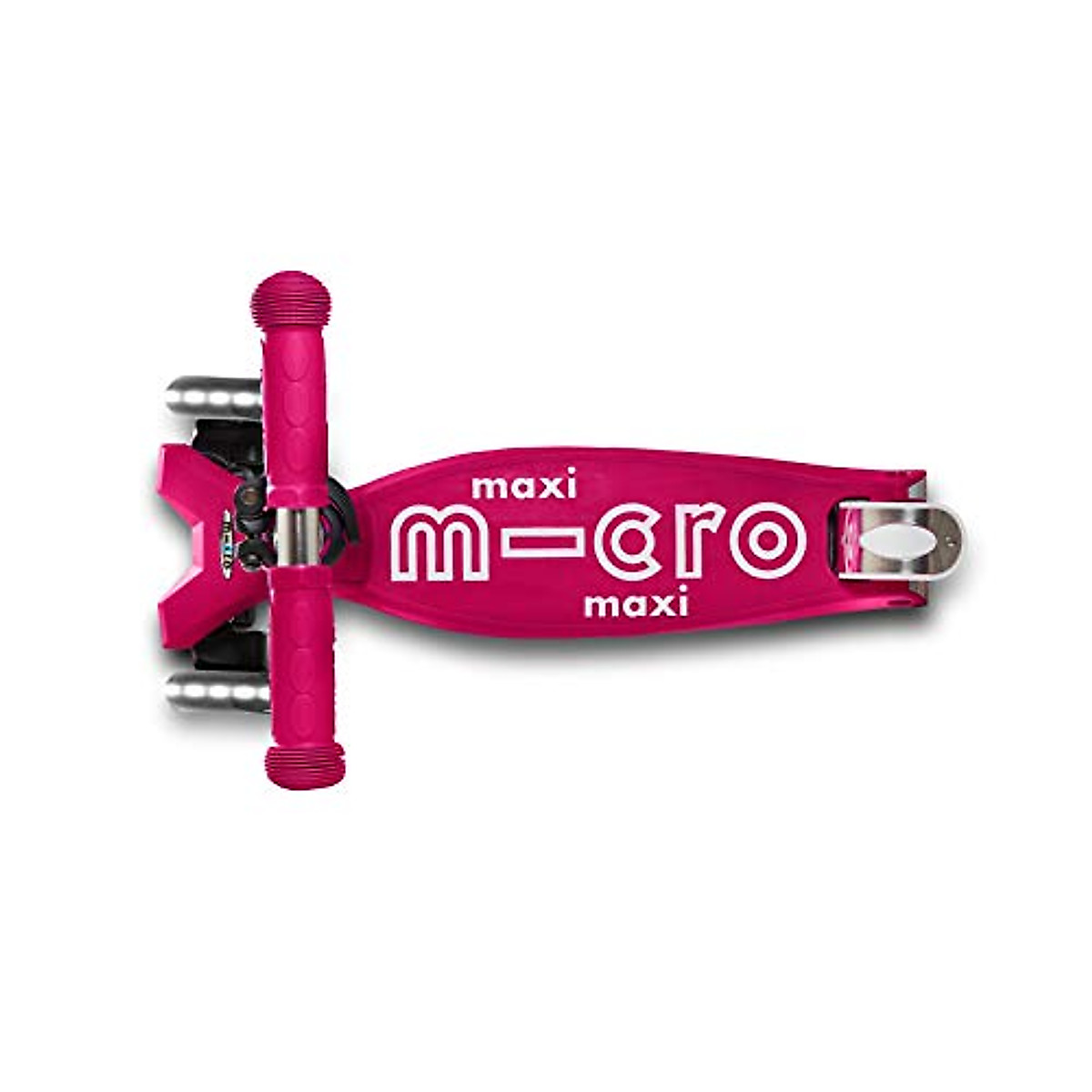 Micro Kickboard - Maxi Deluxe LED - Three Wheeled, Lean-to-Steer Swiss-Designed Micro Scooter for Kids with Motion-Activated Light-Up Wheels for Ages 5-12