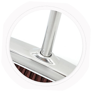 HONMEET Cleaning Broom Cleaning Supply Outdoor Broom Lawn Sweeper Broom Indoor Ladlebroom Floor Sweeper Broom Home Cleaning Equipment Thick Broom Sweeping Tool Brooms Pet Stainless Steel