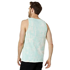 Volcom Men's Regular Iconic Stone Tie Dye Tank, Ice, Small