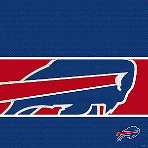 Skinit Decal Gaming Skin Compatible with PS4 Slim Bundle - Officially Licensed NFL Buffalo Bills Zone Block Design