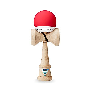 KROM Kendama POP Red – Flawless Balance – Strong and Durable – Enhanced Cognitive Skills – Improved Balance, Reflexes, and Creativity – Kendama Model Pro Made for Beginners and Experts