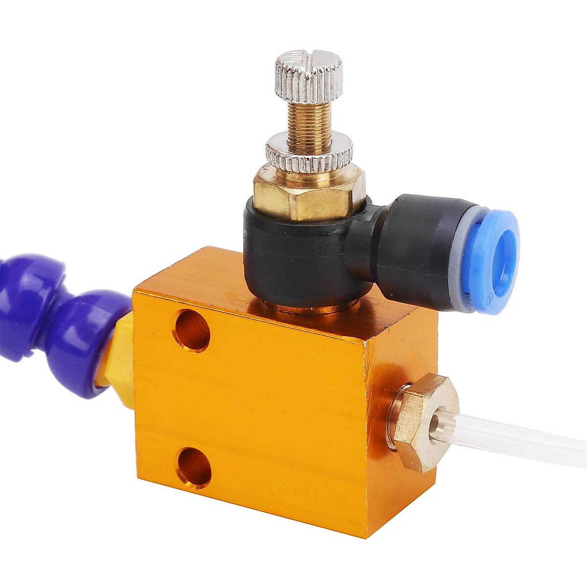 Fafeicy 2Pcs Mist Coolant Lubrication Spray System for 8mm / 0.3in Air Pipe CNC Lathe Milling Drill A Used in The Mist Coolant Lubrication Sprayer of CNC Lathe Milling Cutter