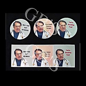 Dr. Now Kitchen Refrigerator Magnets And Matching Stickers