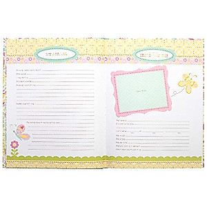 C.R. Gibson 'Sweet Baby' Pink Owl First Five Years Girl Memory Baby Book, 64pgs, 10'' W x 11.75'' H