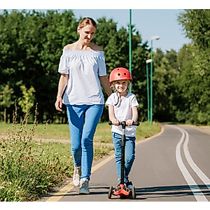 KAMUGO Kids Bike Helmet, Toddler Adjustable Helmet for Ages 2-14 Kids Boys Girls Multi-Sport Helmet for Skateboard Roller Skateing Bicycle Scooter Blance Bike