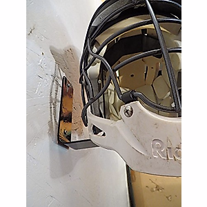 Side View Helmet Wall Black Display Rack