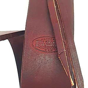 6' (72") Premium Latigo Leather Saddle Cinch Tie Strap - Western Saddle Strap - Leather Saddle Cinch