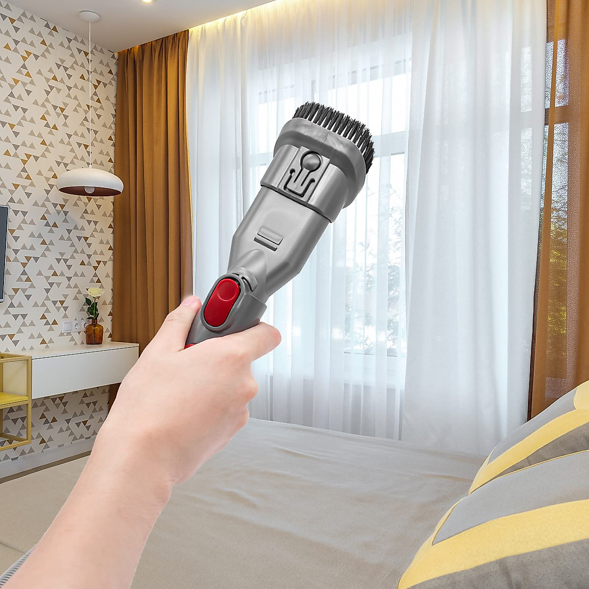 Attachments Tools Kit for Dyson V6 V7 V8 V10 DC16 DC24 DC33 DC34 DC35 DC39 DC44 DC58 DC59 DC62 DC74 Cordless Vacuum Cleaner, Home Cleaning Tools Brush Kit Accessories (5 PACK)