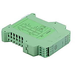 DC Conditioner, DC 24V DC Current Isolator Transmitter 4-20mA PLC Detect Conditioner(1 in 2 Out, 4-20mA to 4-20mA)