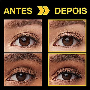 Maybelline Volum' Express Colossal Waterproof Mascara Makeup , Very Black, 1 Count