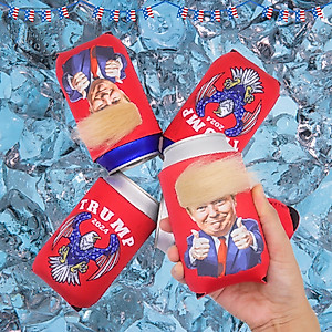 2PCS Can Cooler, Funny Soda Pop Beer Cozy, American Eagle Can Cooler Sleeve