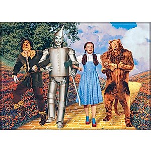 Ata-Boy Wizard of Oz On The Yellow Brick Road 2.5" x 3.5" Magnet for Refrigerators and Lockers…