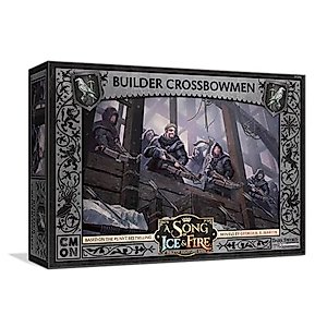 CMON A Song of Ice and Fire Tabletop Miniatures Game Builder Crossbowmen Unit Box - Deadly Marksmen of Westeros! Strategy Game for Adults, Ages 14+, 2+ Players, 45-60 Minute Playtime, Made