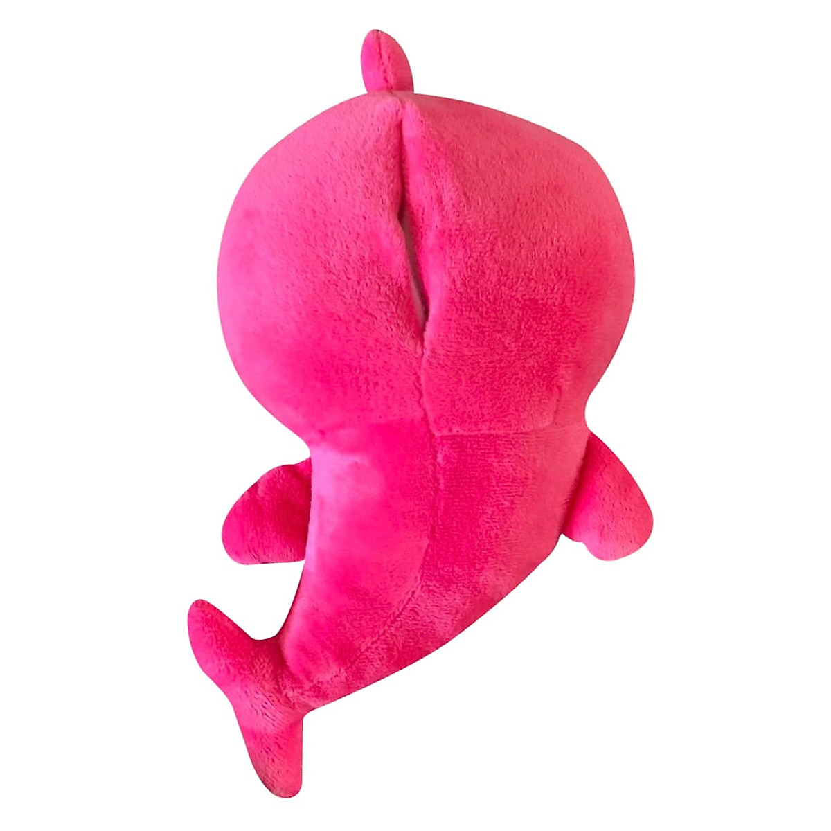 Children's Soft Plush Toy Shark with Music Singing & Lights, The Best Gift for Boys and Girls (Pink), 12 inches