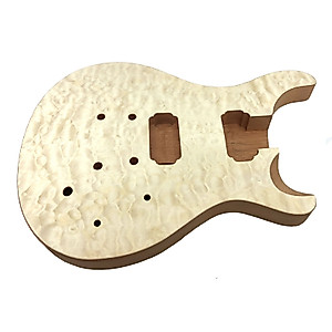 Solo PRK-10 DIY Electric Guitar Kit With Quilted Maple Top