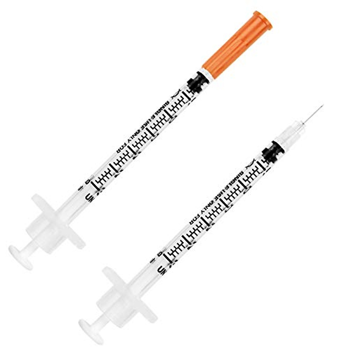 UltiCare VetRx U-100 Pet Insulin Syringes, Comfortable & Accurate Dosing of Insulin for Pets, Compatible w/Any U-100 Strength Insulin, Size: 3/10cc, 31G x 5/16’’, w/Half Unit Markings, 60 ct Box