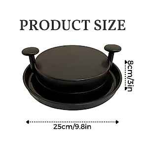 LORELEJAM Chicken Shredder Tool, 25CM/9.8" Meat Shredder Pro Shred Machine Pulled Pork Claws Meat Grinders Kitchen Gadgets Black