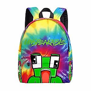 Kids School Bag Girls Boys Backpack Cute Cartoon Frog Lightweight Shoulder Book Bag Durable Middle Elementary Daypack Travel with Water Bottle Pocket