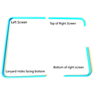 Surface Duo Slim TPU Rubber Bumper (Black)