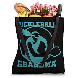 Awesome Funny Pickelball Tee Pickleball Grandma Design Tote Bag
