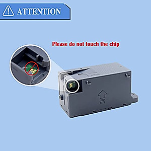 C9345 Ink Maintenance Box Replacement for EPSON C9345 C12C934591, Work with ET-8550 WF-7840 WF-7820 WF-7310 ET-8500 ET-16600 ET-5850 ET-5800 EC-C7000 ET-16650 ST-C8090 ET-5880 ST-C8000 (2 Packs)
