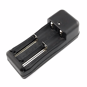 E-outstanding 4.2V Dual-Slot Charger Flashlight Charger 18650 Charger Li-ion Rechargeable Battery Charger US Plug Charger